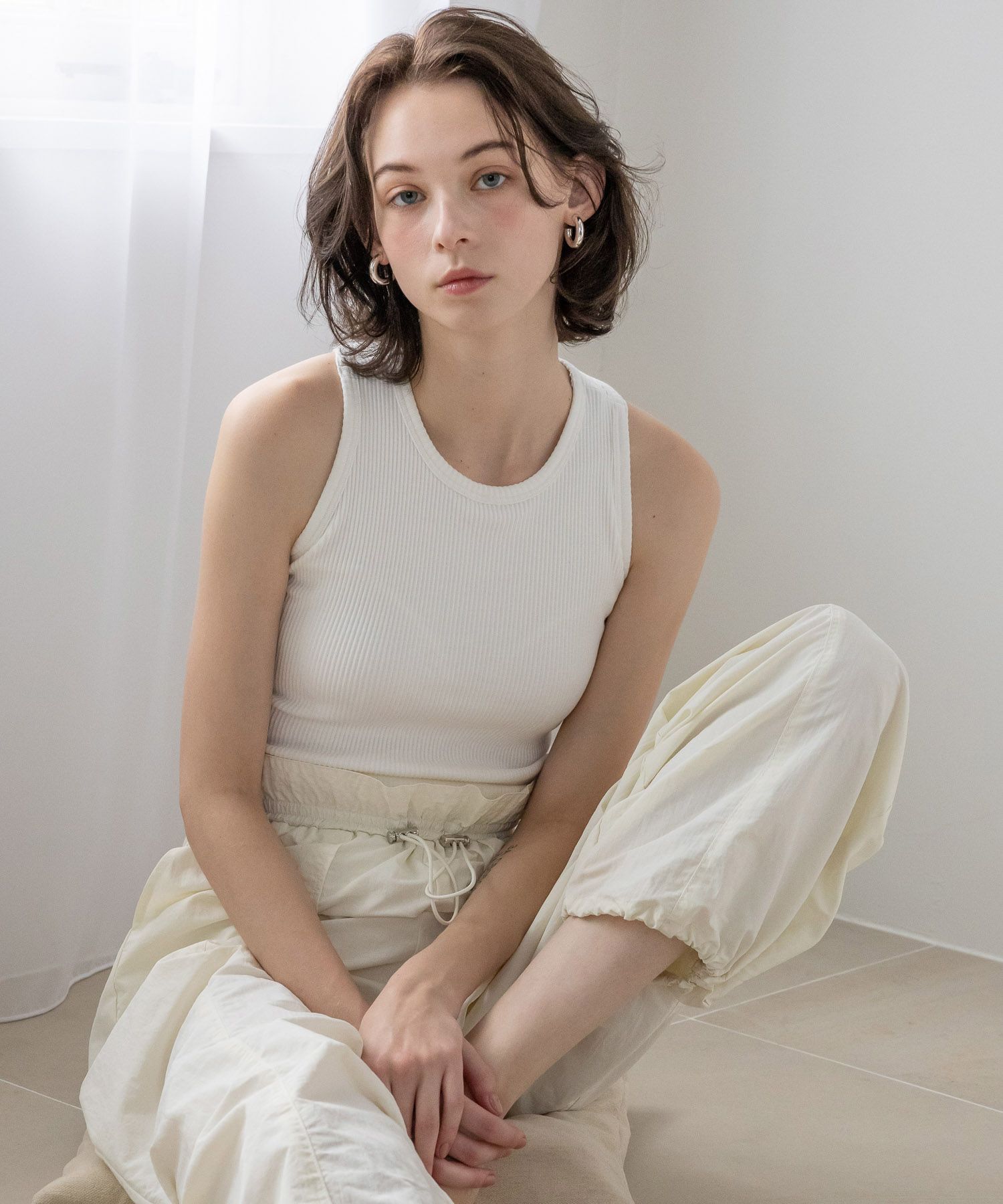 bijorie_カップ付きデザイントップス | [公式]ベイフロー（BAYFLOW）通販