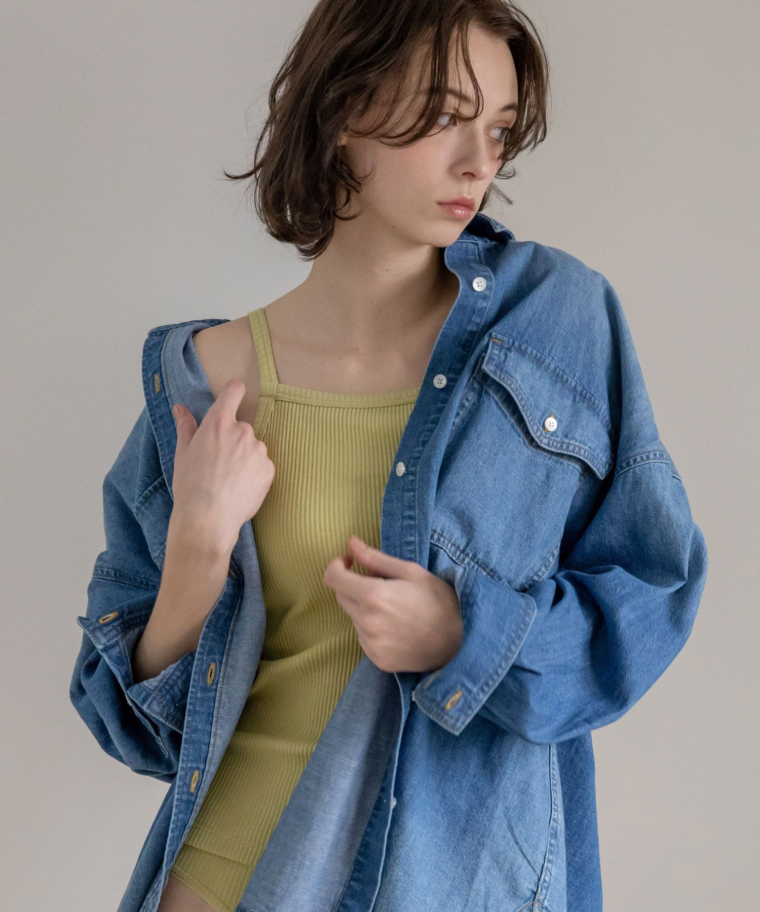 bijorie_カップ付きデザイントップス | [公式]ベイフロー（BAYFLOW）通販