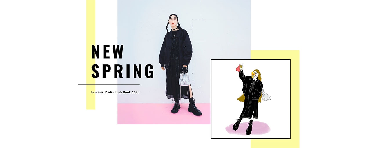 NEW SPRING Jeanasis Media Look Book 2023｜jeanasis media