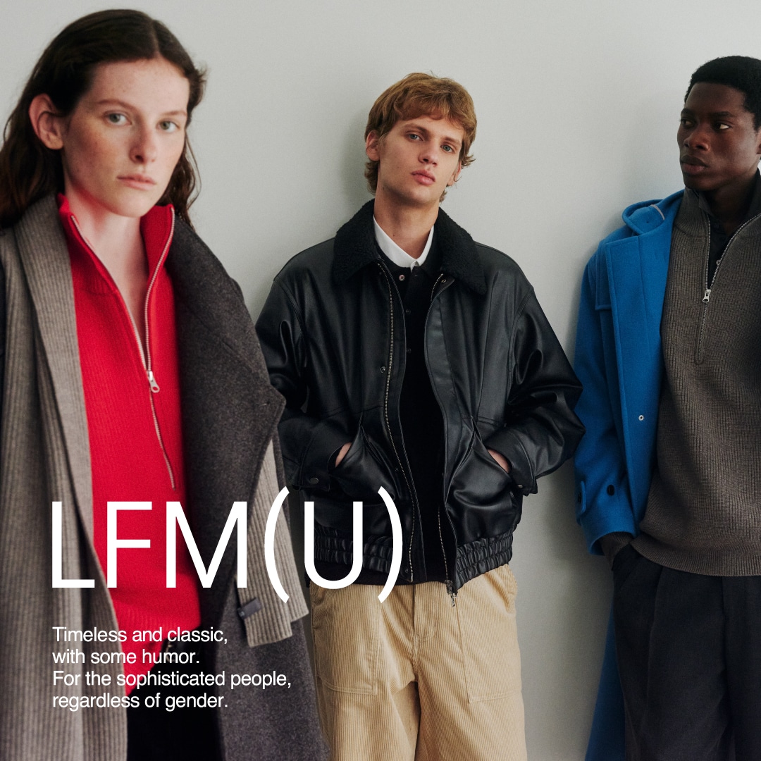 LFM(U) | LOWRYS FARMから生まれたジェンダーミックスなユニセックスライン | LOWRYS FARM（ローリーズファーム）