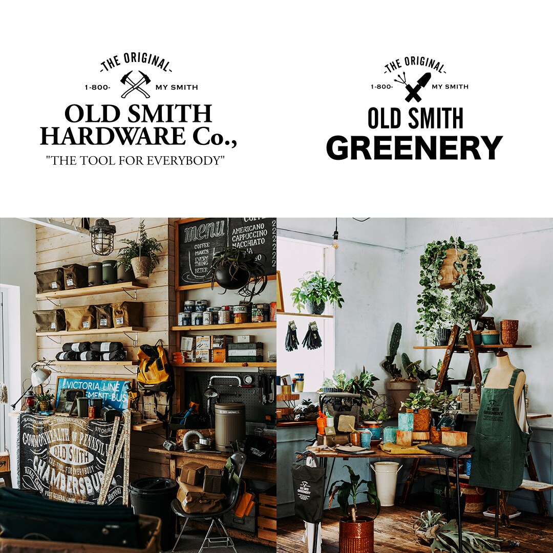 OLD SMITH HARDWARE Co., & OLD SMITH GREENAERY | niko and ... （ニコアンド）