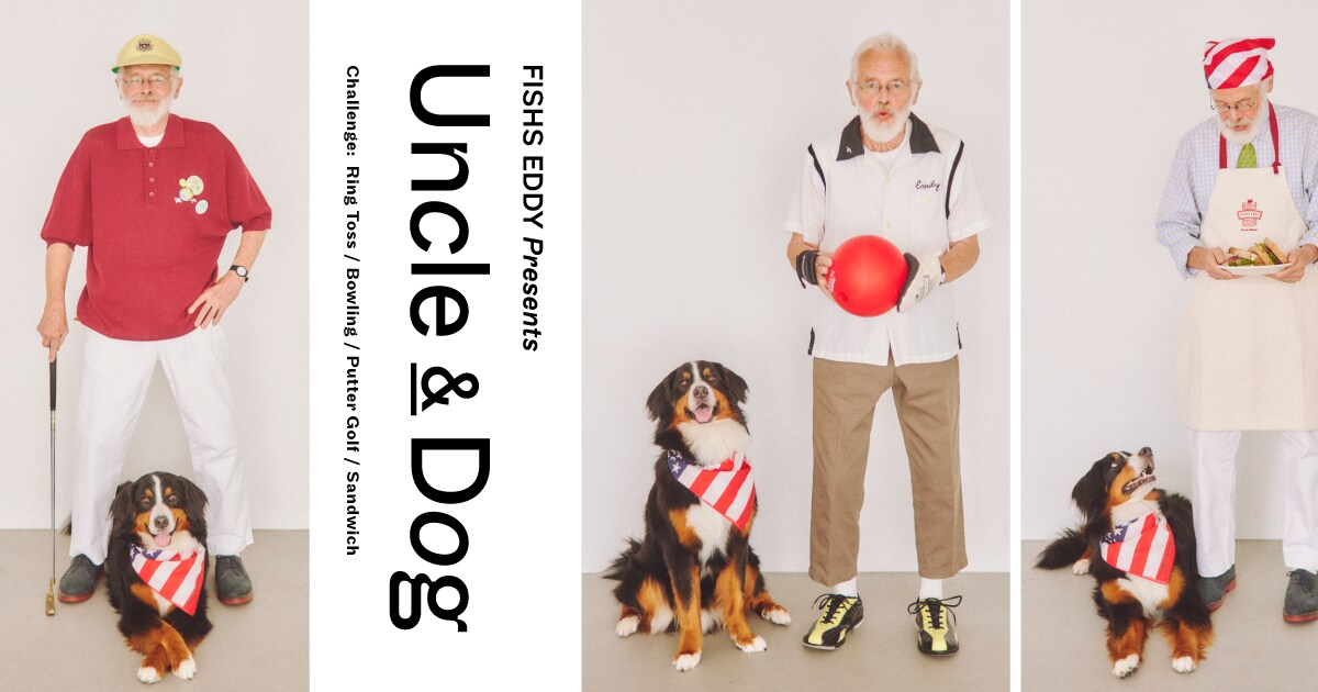 Uncle & Dog | FISHS EDDY(フィッシュエディ) | niko and